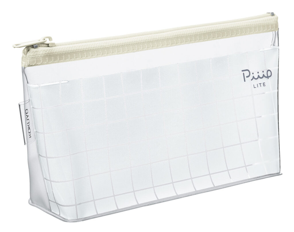 「見せる」と「隠す」を実現するインナーケース付き透明ペンケース、コクヨ「ピープ」にカジュアルなライト登場 - sutero choice