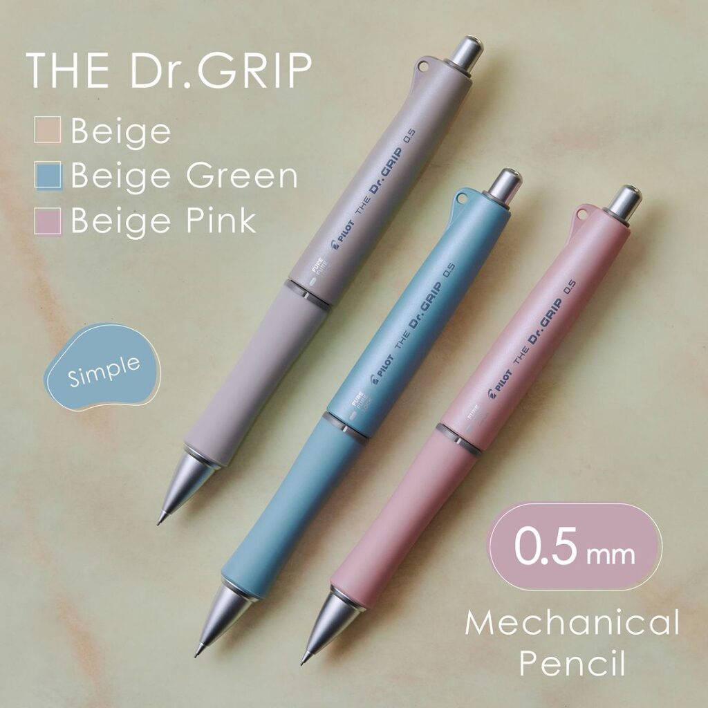 フレフレ機構がロック出来る「ザ・ドクターグリップ」に数量限定な3色 - sutero choice