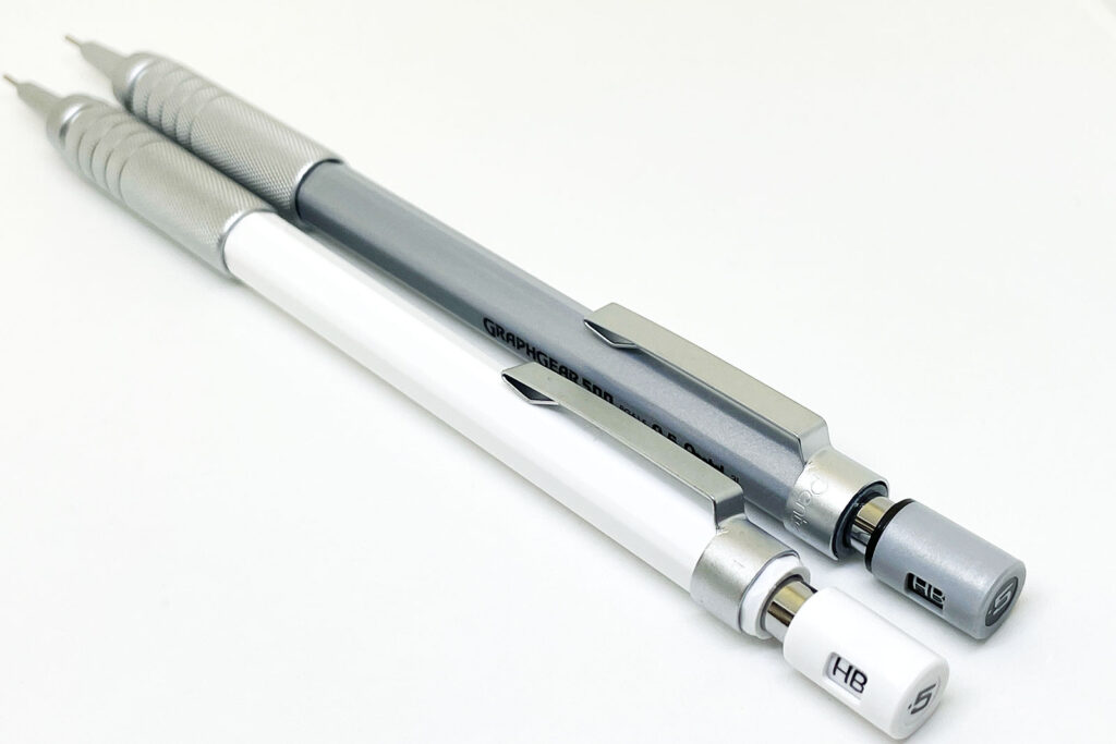 これでイイんだよと思わせてくれるシンプルで白い外観の無印良品「低重心シャープペン」白 - sutero choice