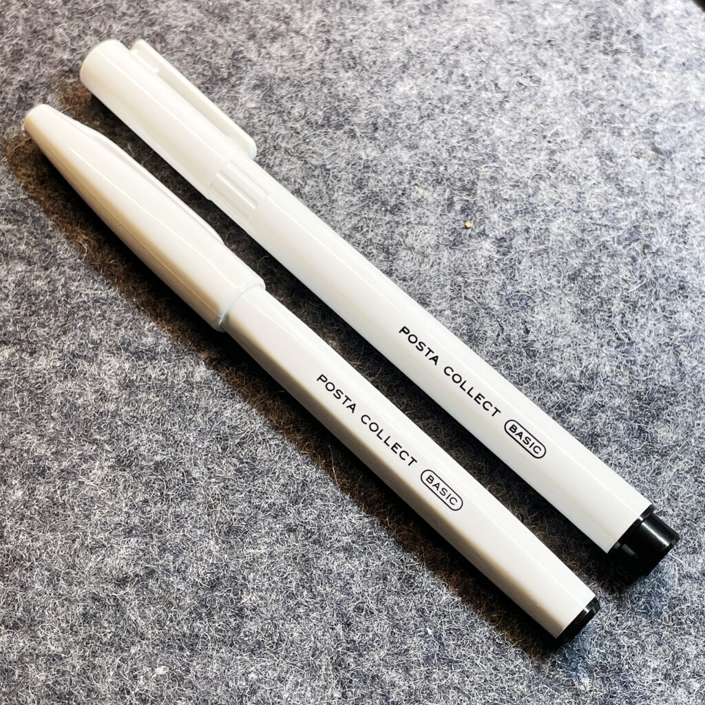 白い外観が最高な郵便局専売ペン「はがきペン」＆「はがきサインペン黒」 - sutero choice